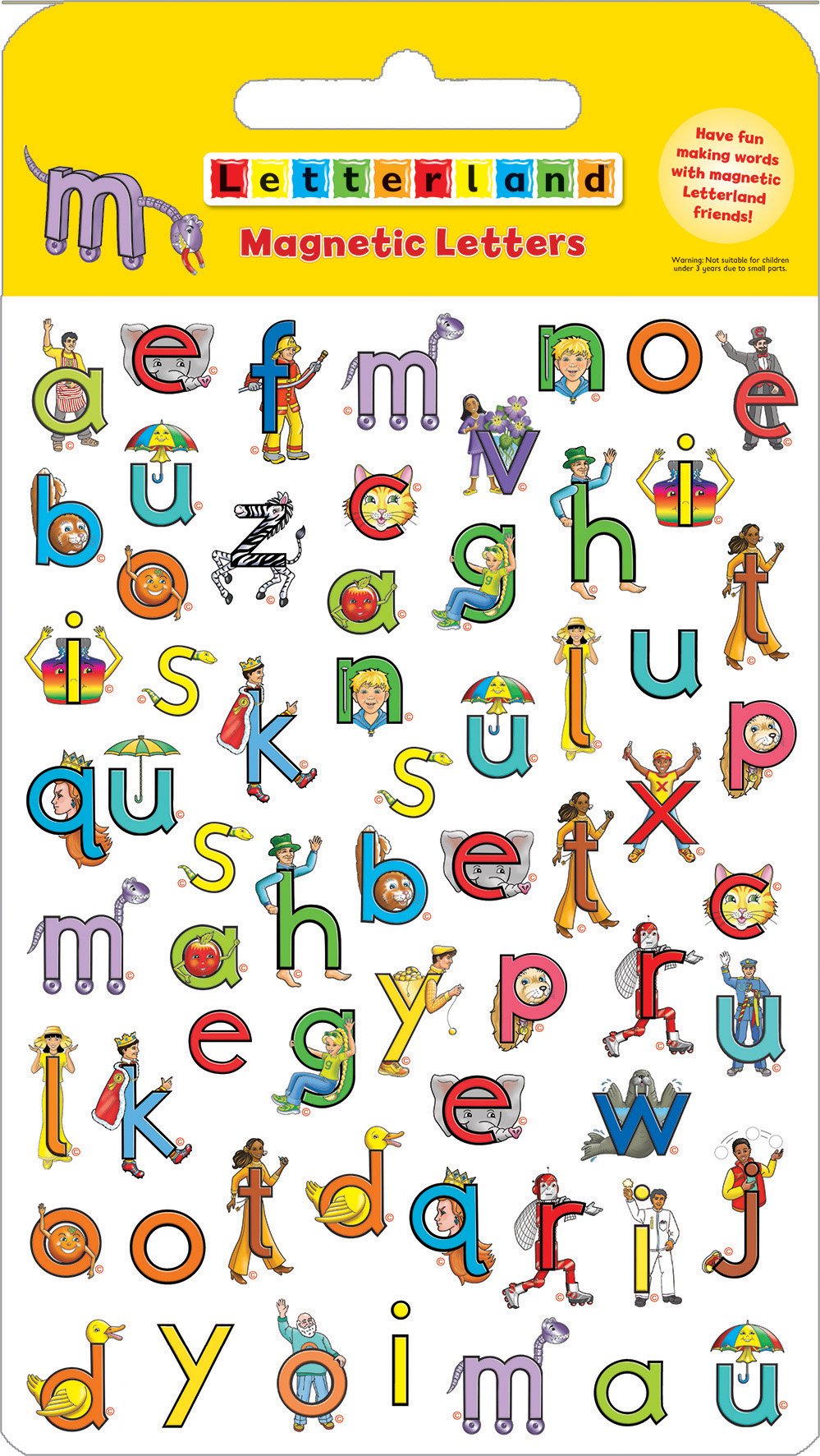 New Magnetic Letters (Letterland) (Letterland S.)