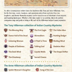 The Hillerman Indian Country Map And Guide