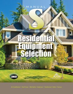 residential equipment selection manual s®