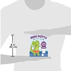 Dino Potty: Learn to Potty with Dino - Easy-to-Follow Step-by-Step Board Book, Make Potty Training Exciting and Fun! Encouraged for Children Ages 2 and Up