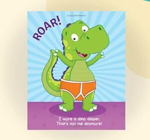 Dino Potty: Learn to Potty with Dino - Easy-to-Follow Step-by-Step Board Book, Make Potty Training Exciting and Fun! Encouraged for Children Ages 2 and Up