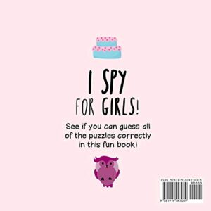 I Spy - For Girls!: A Fun Guessing Game for 3-5 Year Olds (I Spy Book Collection for Kids)