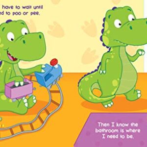 Dino Potty: Learn to Potty with Dino - Easy-to-Follow Step-by-Step Board Book, Make Potty Training Exciting and Fun! Encouraged for Children Ages 2 and Up