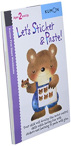 Let's Sticker & Paste! (Kumon First Steps Workbooks)