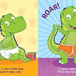 Dino Potty: Learn to Potty with Dino - Easy-to-Follow Step-by-Step Board Book, Make Potty Training Exciting and Fun! Encouraged for Children Ages 2 and Up