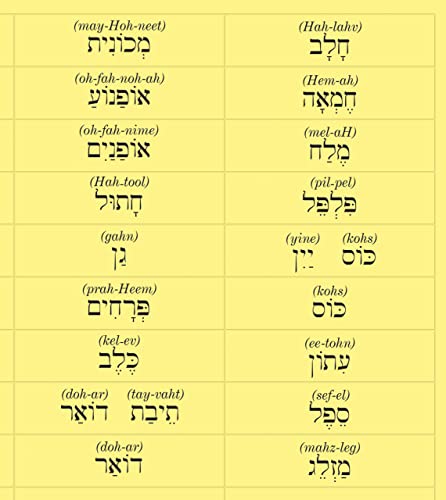 HEBREW in 10 minutes a day