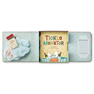 Tickle Monster Laughter Kit — Includes the Tickle Monster book and fluffy mitts for reading aloud and tickling!