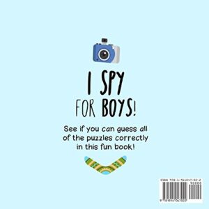 I Spy - For Boys!: A Fun Guessing Game for 3-5 Year Olds (I Spy Book Collection for Kids)