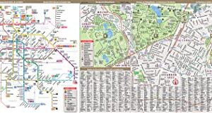 StreetSmart Mexico City Map by VanDam – Laminated City Center Street Map of CDMX w/all Attractions, Pre-hispanic Sites, Museums, Hotels, Restaurants, ... 2025 Edition (English and Spanish Edition)