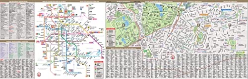 StreetSmart Mexico City Map by VanDam – Laminated City Center Street Map of CDMX w/all Attractions, Pre-hispanic Sites, Museums, Hotels, Restaurants, ... 2025 Edition (English and Spanish Edition)