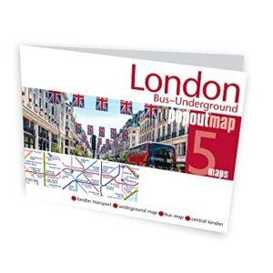 London Bus & Underground Tube PopOut Map (PopOut Maps)