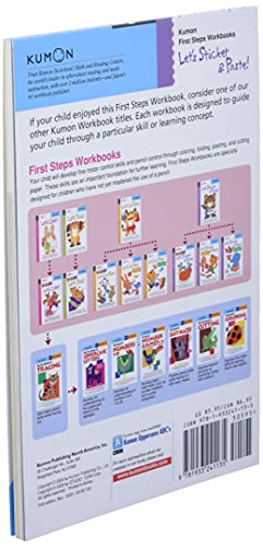 Let's Sticker & Paste! (Kumon First Steps Workbooks)