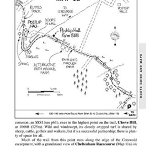 Cotswold Way: Chipping Campden to Bath - Planning, Places to Stay, Places to Eat; Includes 44 Large-scale Walking Maps (British Walking Guides)