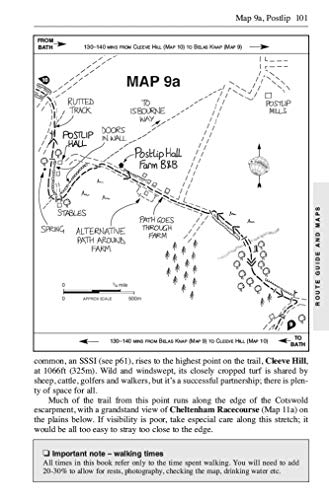 Cotswold Way: Chipping Campden to Bath - Planning, Places to Stay, Places to Eat; Includes 44 Large-scale Walking Maps (British Walking Guides)