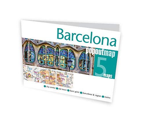 Barcelona PopOut Map (PopOut Maps)