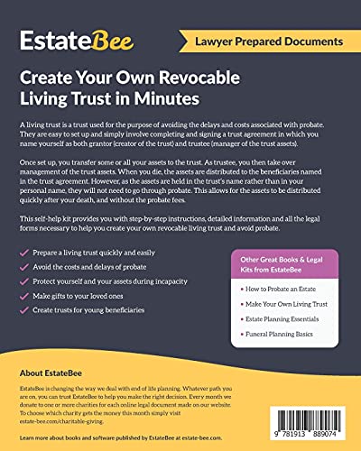 Living Trust Kit: Make Your Own Revocable Living Trust in Minutes, Without a Lawyer.... (2023 U.S. Edition)