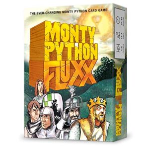 looney labs monty python fluxx card game - hilarious collaboration for 2-6 players