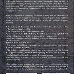 Runes for Beginners: A Guide to Reading Runes in Divination, Rune Magic, and the Meaning of the Elder Futhark Runes (Divination for Beginners Series)