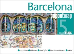 barcelona popout map (popout maps)