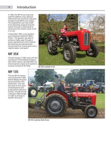 Massey Ferguson 35 Tractor: The Workshop Service Manual: Includes Ferguson TO35 Models (Old Pond Books) Comprehensive Guide; Step-by-Step Instructions and Over 650 Photos for Restoration & Maintenance