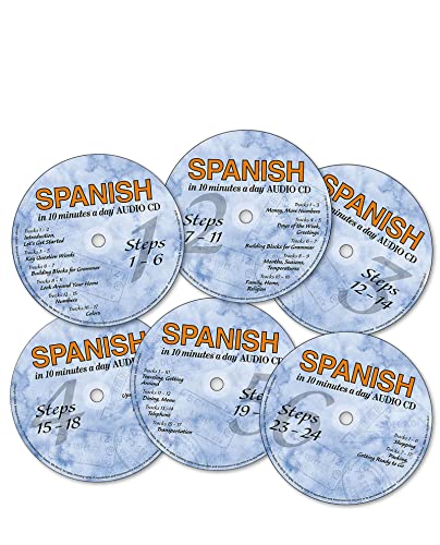 SPANISH in 10 minutes a day BOOK + AUDIO