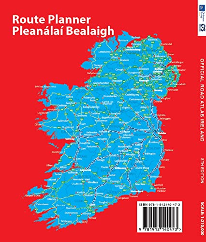 Official Road Atlas Ireland: Autoatlas