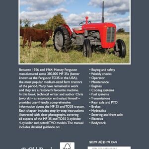 Massey Ferguson 35 Tractor: The Workshop Service Manual: Includes Ferguson TO35 Models (Old Pond Books) Comprehensive Guide; Step-by-Step Instructions and Over 650 Photos for Restoration & Maintenance