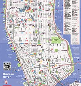 StreetSmart NYC Five Boro Map by VanDam-Laminated pocket city street map w/ attractions in Metro NYC & all 5 boros of NY City: Manhattan, Brooklyn, ... ... new Subway Map – Folded Map 2025 Edition