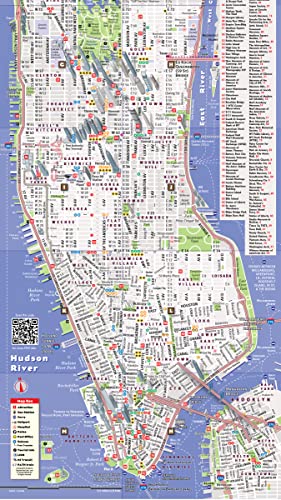 StreetSmart NYC Five Boro Map by VanDam-Laminated pocket city street map w/ attractions in Metro NYC & all 5 boros of NY City: Manhattan, Brooklyn, ... ... new Subway Map – Folded Map 2025 Edition