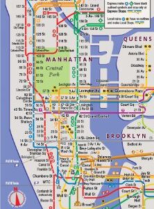 StreetSmart NYC Five Boro Map by VanDam-Laminated pocket city street map w/ attractions in Metro NYC & all 5 boros of NY City: Manhattan, Brooklyn, ... ... new Subway Map – Folded Map 2025 Edition