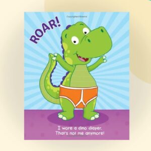 Dino Potty: Learn to Potty with Dino - Easy-to-Follow Step-by-Step Board Book, Make Potty Training Exciting and Fun! Encouraged for Children Ages 2 and Up