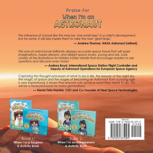 When I'm an Astronaut: Dreaming is Believing: STEM (Inspirational Careers for Kids)