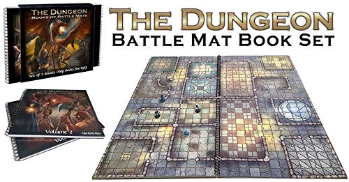 Dungeon Books of Battle Mats