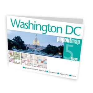 Washington DC PopOut Map (PopOut Maps)