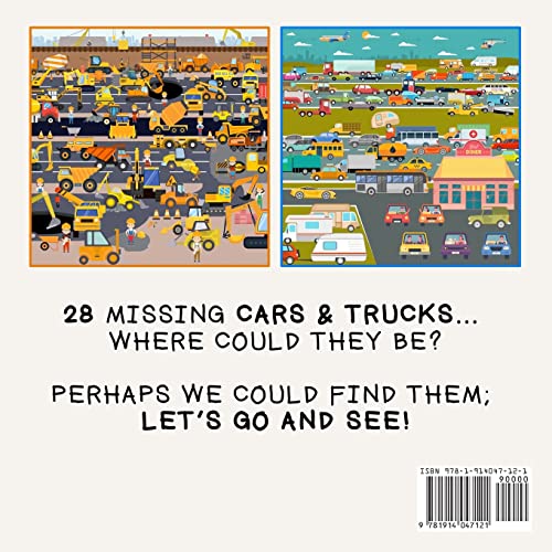 Help! My Cars & Trucks Have Driven Away!: A Fun Spotting Book for 2-4 Year Olds (Help! Books)