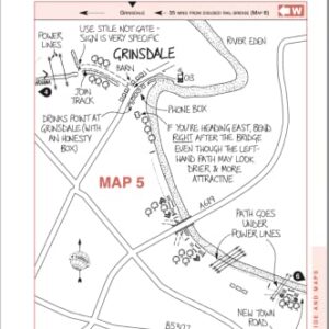 Hadrian's Wall Path: 64 Large-Scale Walking Maps & Guides to 29 Towns & Villages - Planning, Places to Stay, Places to Eat