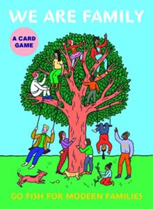 laurence king we are family: a go fish game for modern families