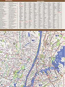 StreetSmart NYC Five Boro Map by VanDam-Laminated pocket city street map w/ attractions in Metro NYC & all 5 boros of NY City: Manhattan, Brooklyn, ... ... new Subway Map – Folded Map 2025 Edition