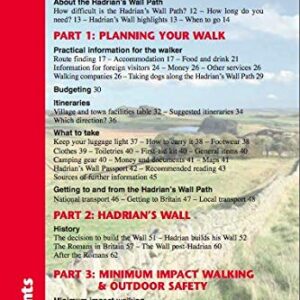 Hadrian's Wall Path: 64 Large-Scale Walking Maps & Guides to 29 Towns & Villages - Planning, Places to Stay, Places to Eat