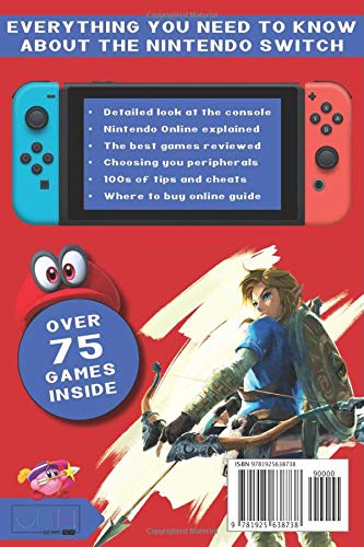 Nintendo Switch Gaming Guide (Black & White): Overview of the best Nintendo video games, cheats and accessories (Good Game Guides)