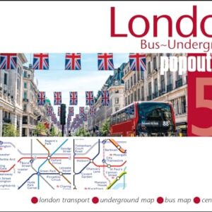 London Bus & Underground Tube PopOut Map (PopOut Maps)