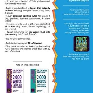 Spelling Words for 4th Grade: 2,000 Words Every Kid Should Know (Grade 4 English Ages 9-10) (2,000 Spelling Words (US Editions))