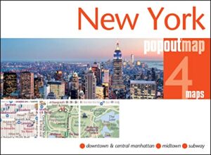 new york popout map (popout maps)