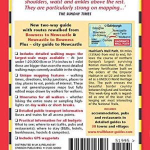 Hadrian's Wall Path: 64 Large-Scale Walking Maps & Guides to 29 Towns & Villages - Planning, Places to Stay, Places to Eat