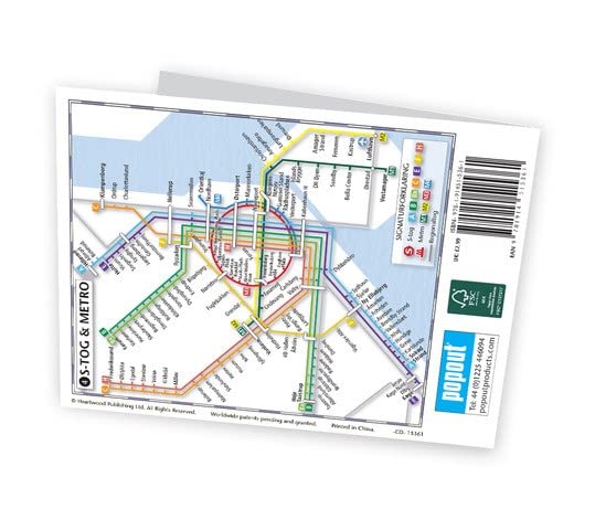 Copenhagen PopOut Map (PopOut Maps)