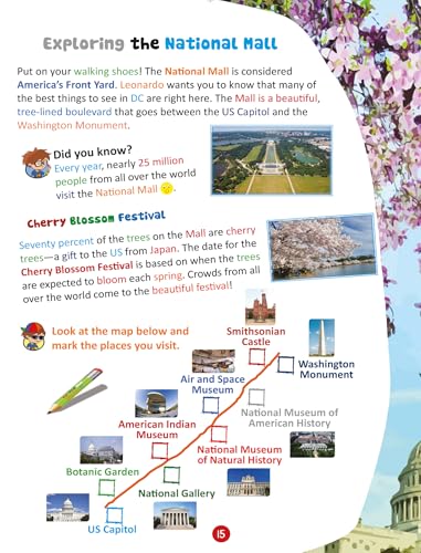 Kids' Travel Guide - Washington, DC: The fun way to discover Washington, DC with special activities for kids, coloring pages, fun fact and more!