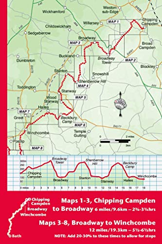 Cotswold Way: Chipping Campden to Bath - Planning, Places to Stay, Places to Eat; Includes 44 Large-scale Walking Maps (British Walking Guides)