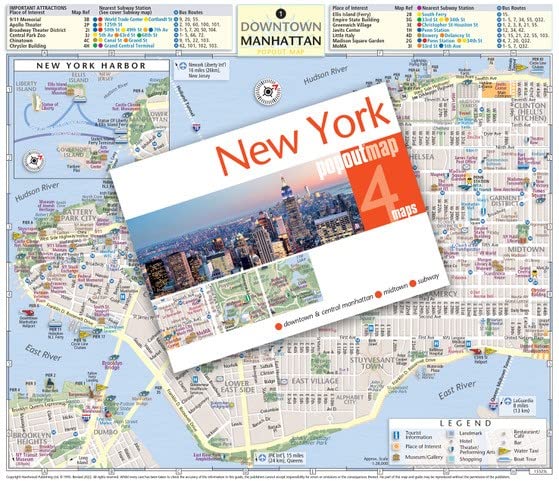 New York PopOut Map (PopOut Maps)