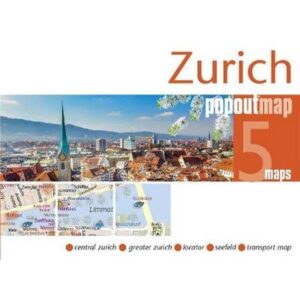 zurich popout map (popout maps)