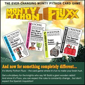 Looney Labs Monty Python Fluxx Card Game - Hilarious Collaboration for 2-6 Players